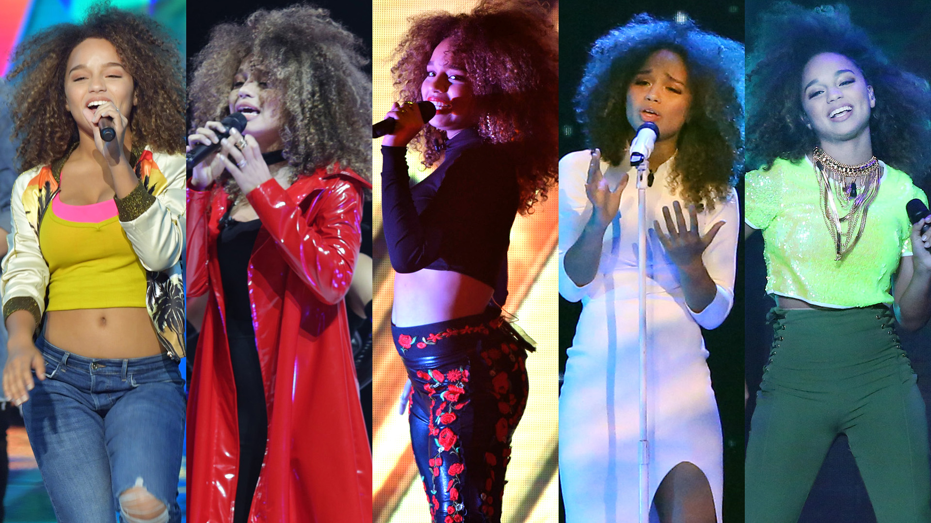 alondra looks | La Banda - Univision