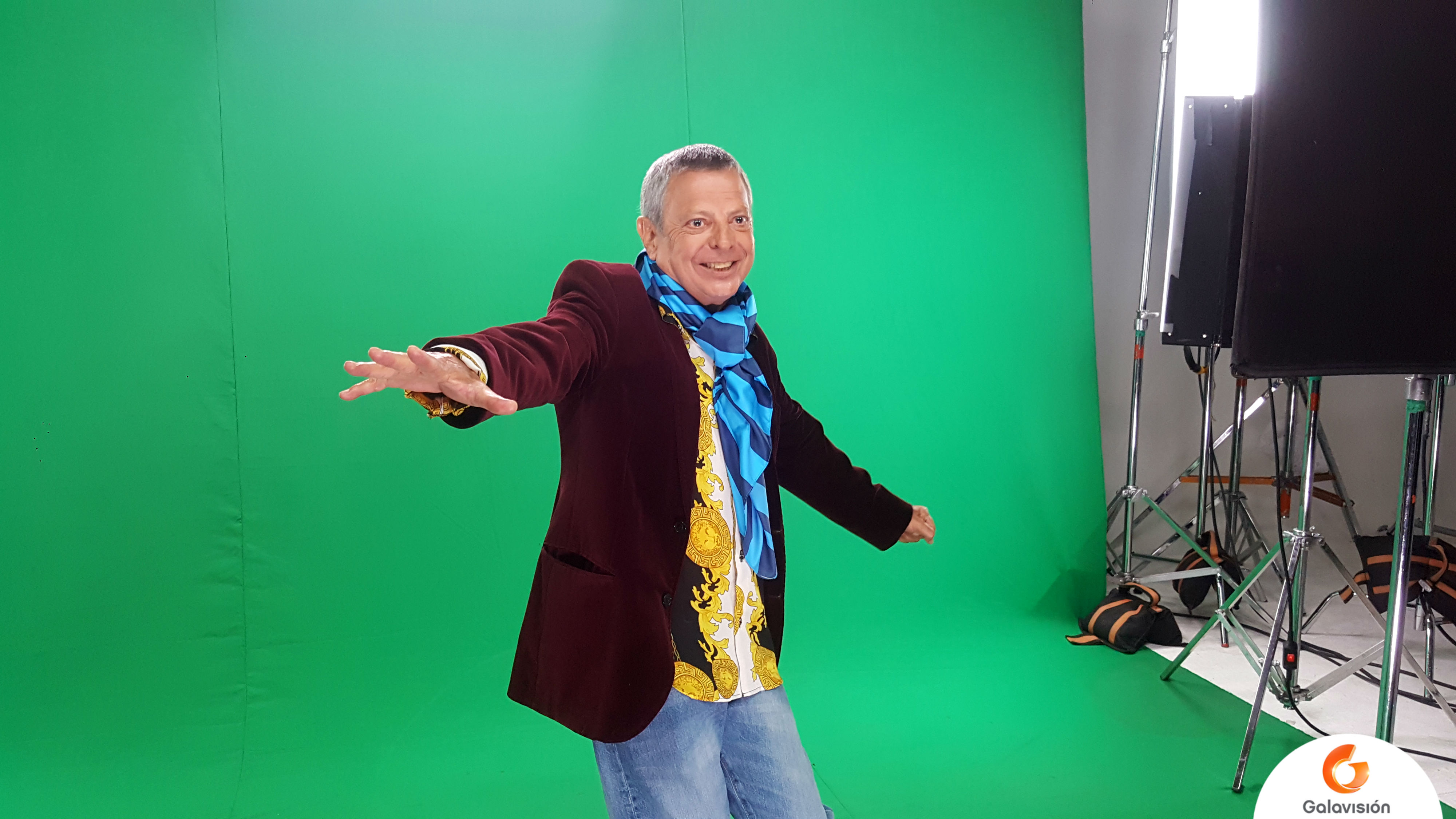 Backstage con Frankie Rivers en Galaverano Total - Univision