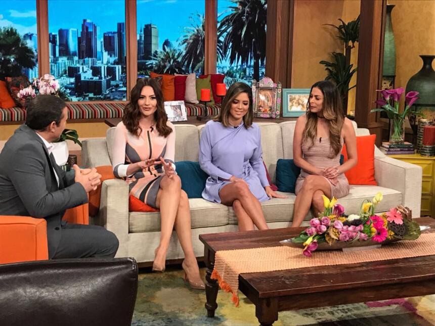 Despertamos con Michelle Galván y Pamela Silva-Conde, dos bellezas de ...