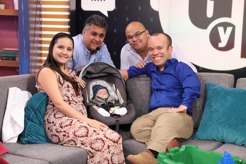 El bebé de Carlitos 'el productor' fue el invitado especial de 'El Gordo y la Flaca' - Univision